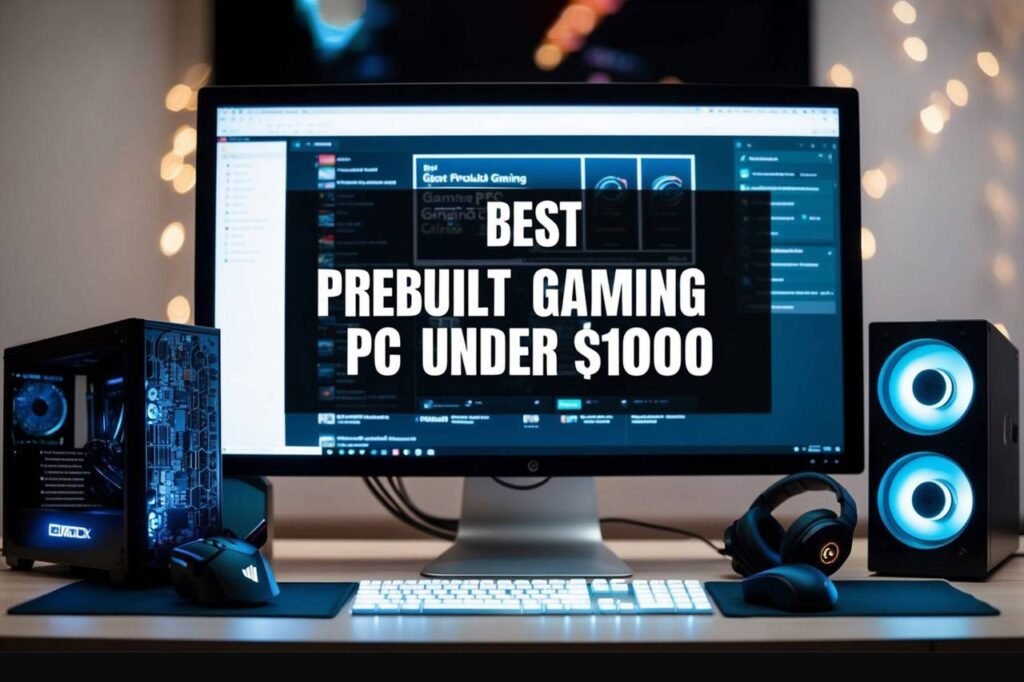 Best Prebuilt Gaming PC Under $1000: Top 6 Picks 2025